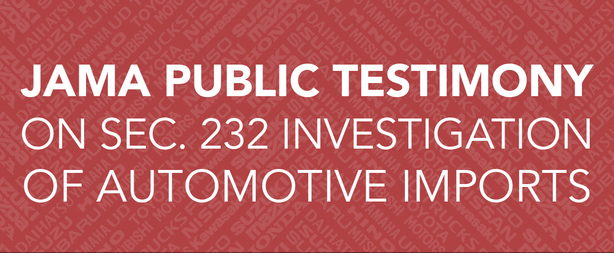 Japan Automobile Manufacturers Association (JAMA)